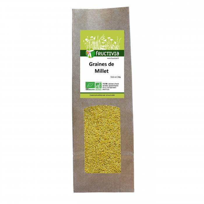 GRAINES DE MILLET BIO* 500G